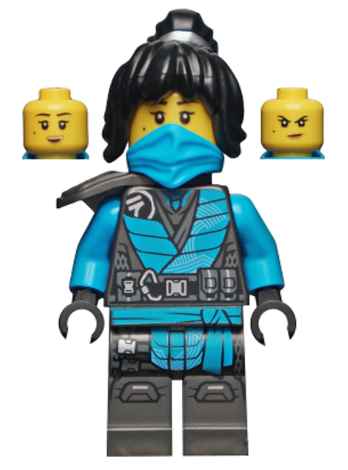 Nya - The Island, Mask and Hair – Bricks & Minifigs Littleton