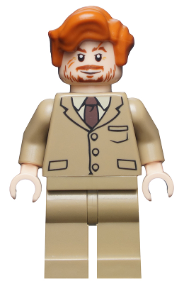 Professor Remus Lupin - Dark Tan Suit – Bricks & Minifigs Littleton