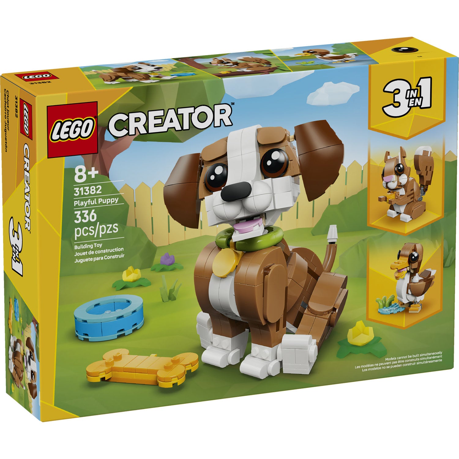 LEGO® 31382 Cute Animals: Playful Puppy Dog – Bricks & Minifigs Littleton
