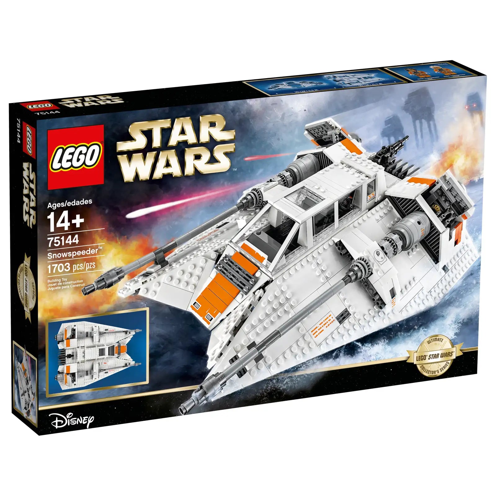 75144 LEGO® Snowspeeder - UCS {2nd edition} – Bricks & Minifigs Littleton